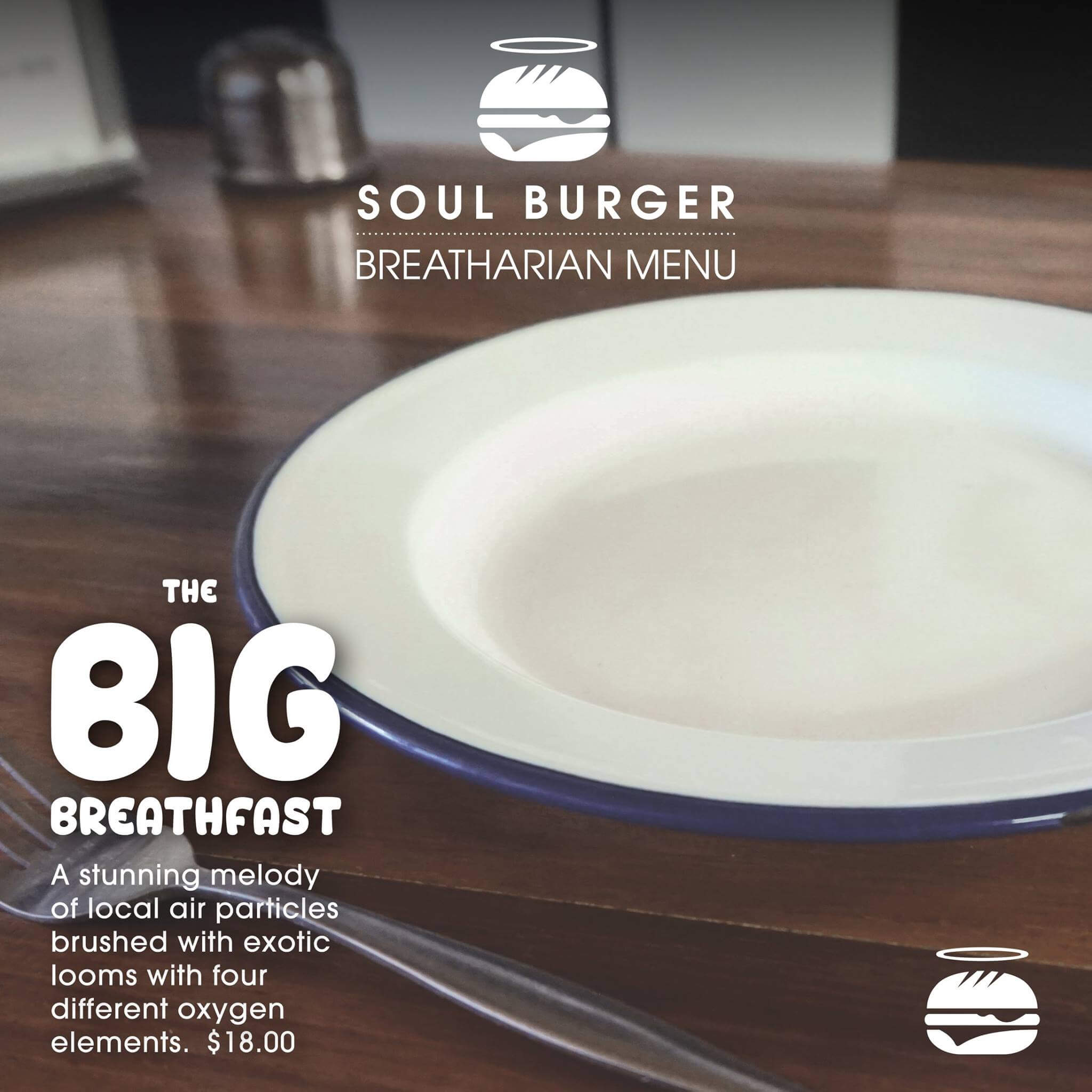 Soul Burger Launches New 'Breatharian' Menu to Save Plants