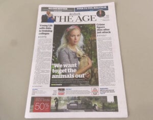 Deakin University Students Speak Up for Animals Used in Labs