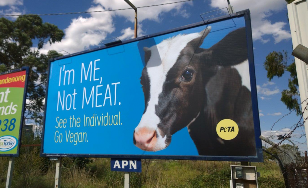 PETA's Message to Melbourne: 'I'm ME, Not MEAT' - News - PETA Australia