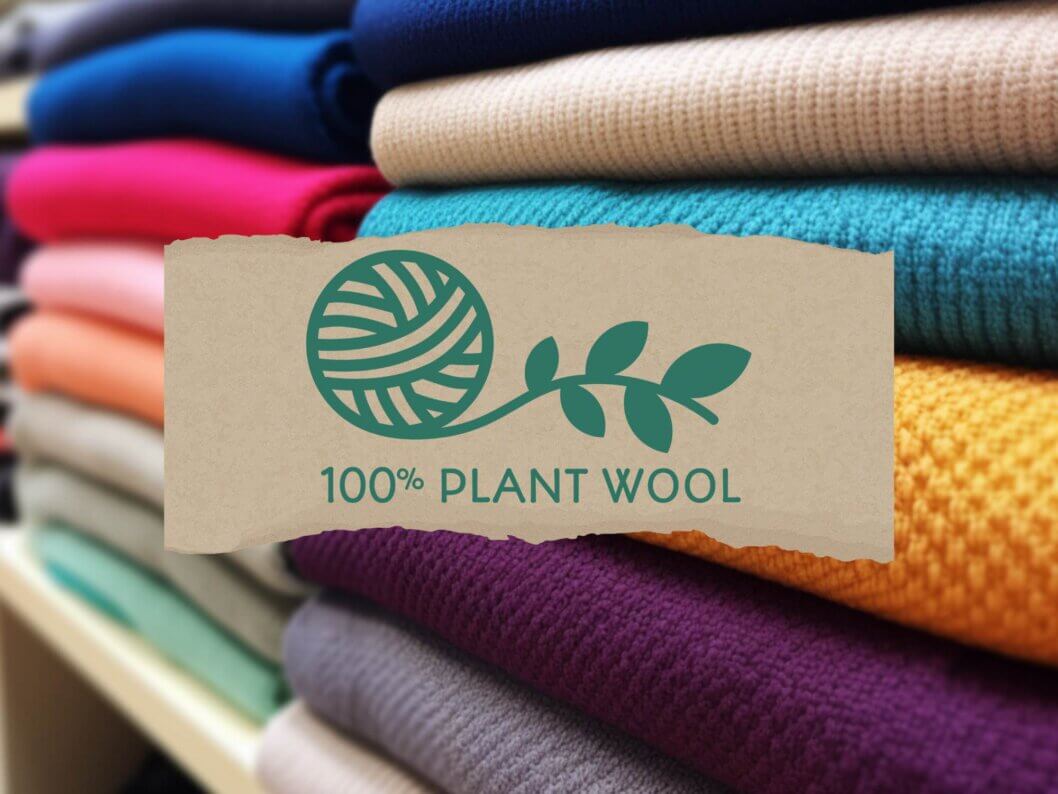 PETA’s '100% Plant Wool' Logo - PETA Australia